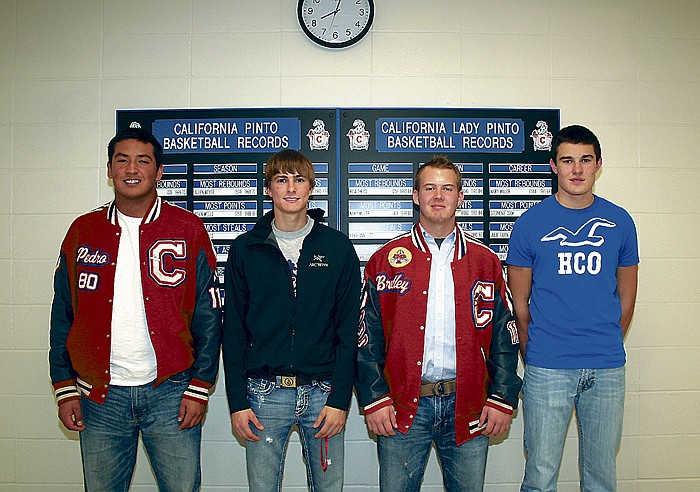 Four California Pinto football Players are All-District | California ...