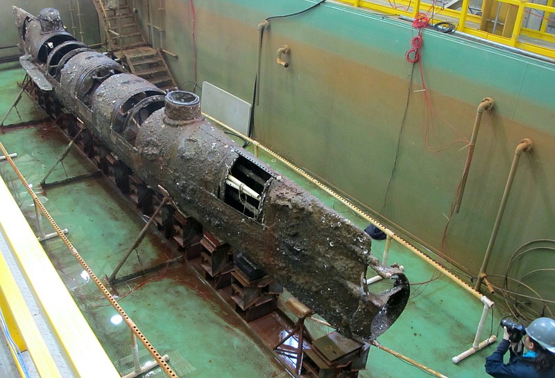 Confederate submarine finally exposed