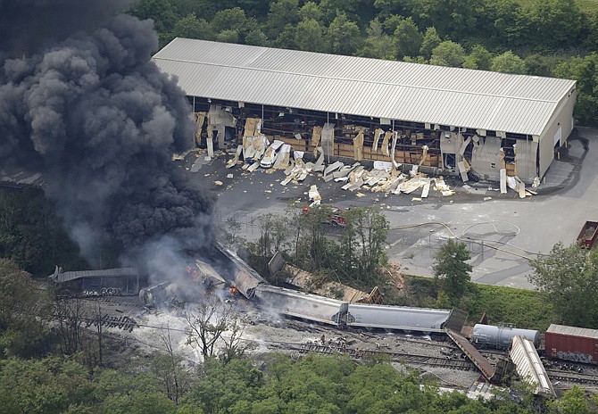 Maryland train explosion caused by chemical cargo | Jefferson City News ...