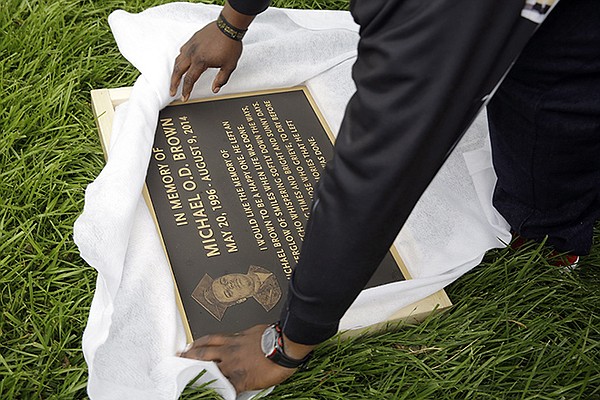 Permanent Brown plaque installed in Ferguson | Jefferson City News Tribune
