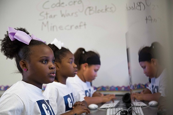 CODE LIKE A GIRL: Program gets young female students into computer ...