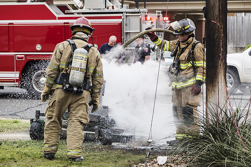 Riding Mower Catches Fire | Texarkana Gazette