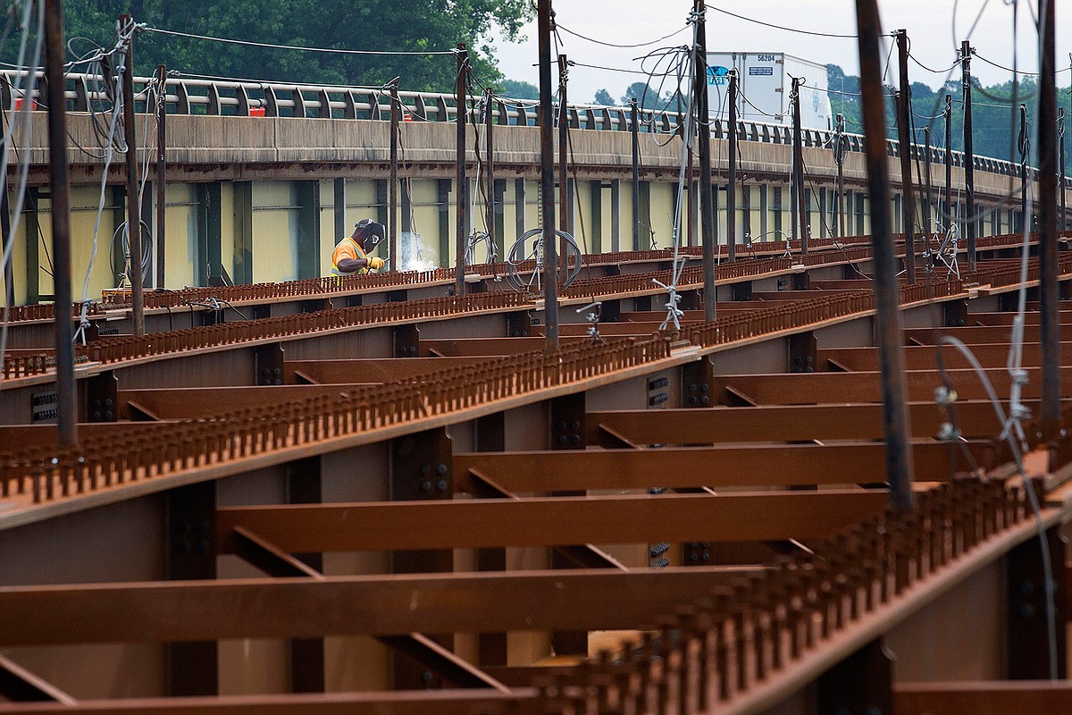 UNDER CONSTRUCTION: New bridge to span Red River at Miller-Hempstead ...