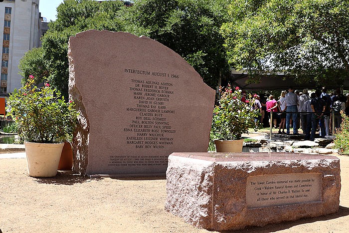 Latin lapse etched into Texas tower shooting memorial | Fulton Sun