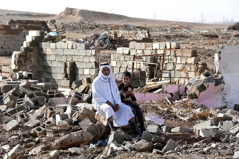 Ruins of homes signal divisions in Iraq