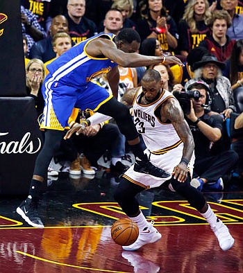 LeBron not faulting Warriors for building powerhouse team | Fulton Sun