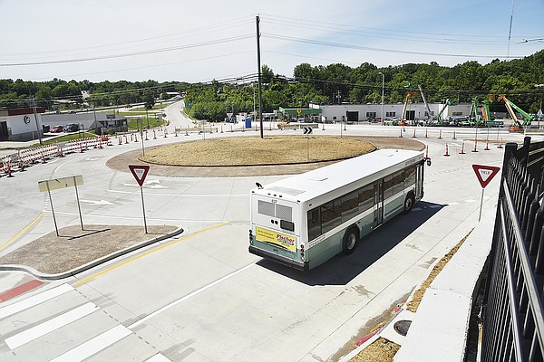 New section of Jefferson/Stadium roundabout closing | Jefferson City ...