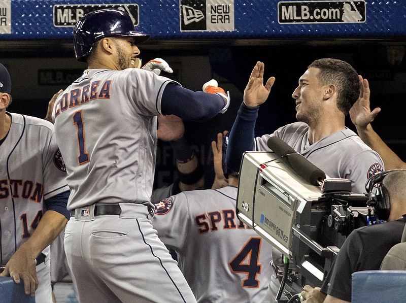 Astros clip Jays' wings in 12-2 win | Texarkana Gazette