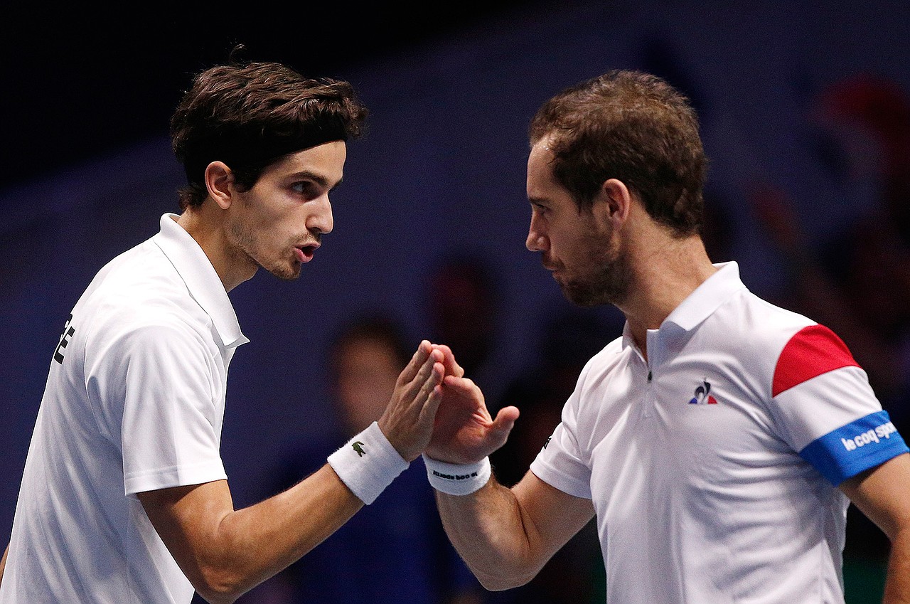 France wins doubles to lead Belgium 2-1 in Davis Cup final | Texarkana ...