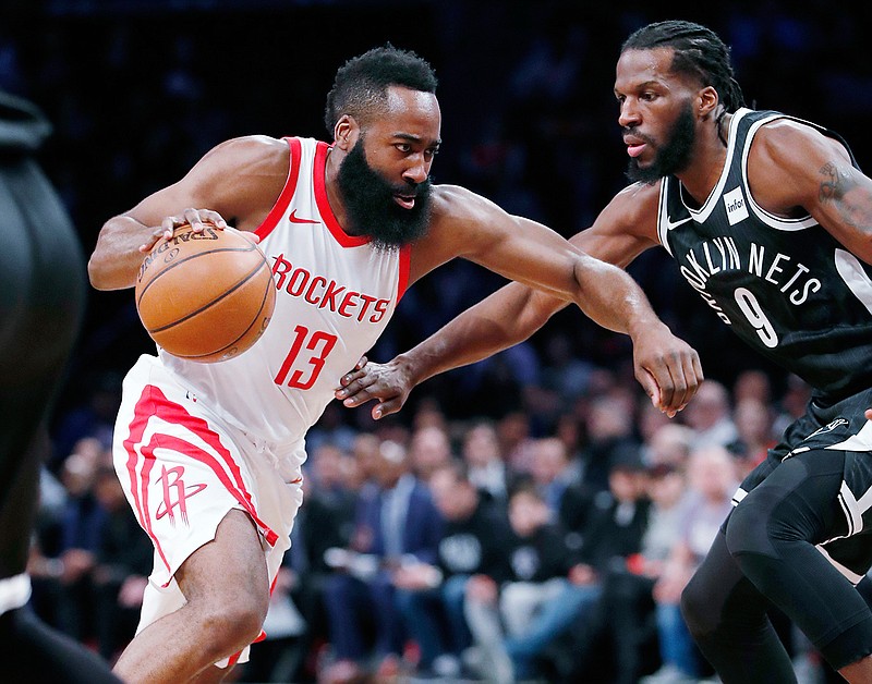 Harden scores 36, surpasses 15,000, as Rockets beat Nets | Texarkana ...