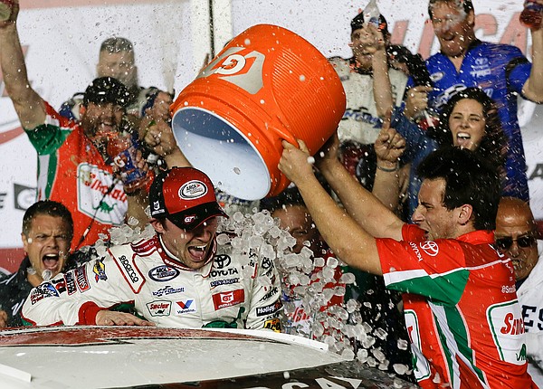 Michael Self wins crash-filled ARCA season opener at Daytona ...