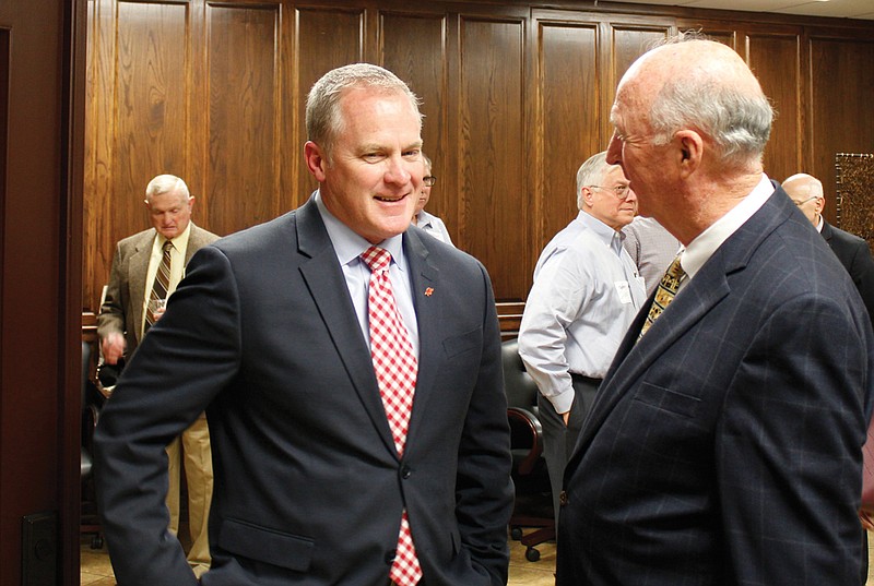 Razorbacks AD Yurachek handles contracts uniquely