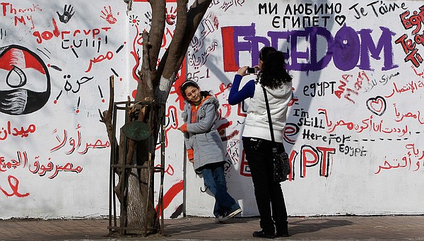Portraits of Egypt's leader fill iconic Cairo square | Texarkana Gazette