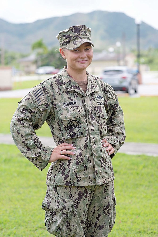Williamsburg woman serves as Seabee