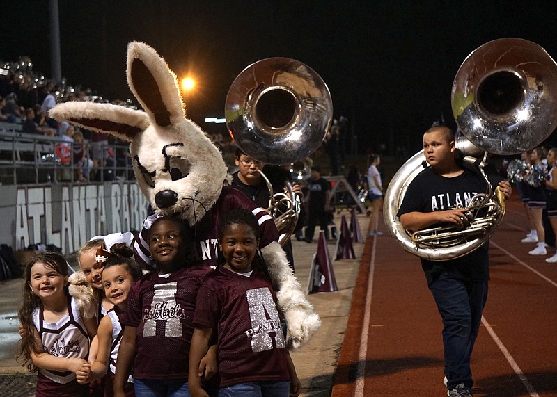 Atlanta High School's mascot is very popular this year.