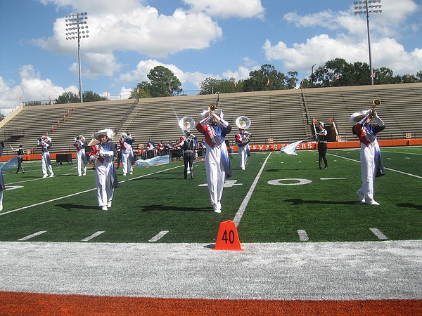 High school bands meet at Tiger Stadium for competition | Texarkana Gazette