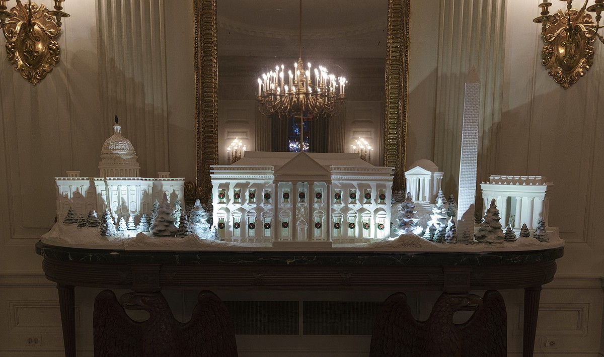White House pastry chefs make National Mall in gingerbread | Jefferson ...