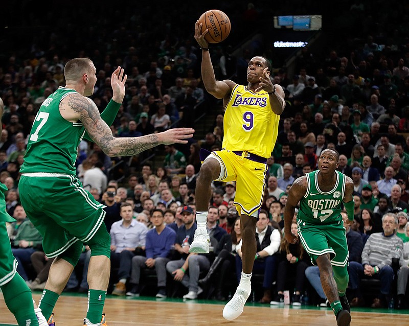 Rondo's jumper at buzzer lifts Lakers over Celtics 129-128 | Texarkana ...