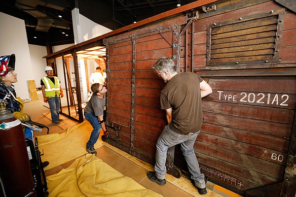 Restored World War II-era boxcar destined for Dallas Holocaust Museum ...