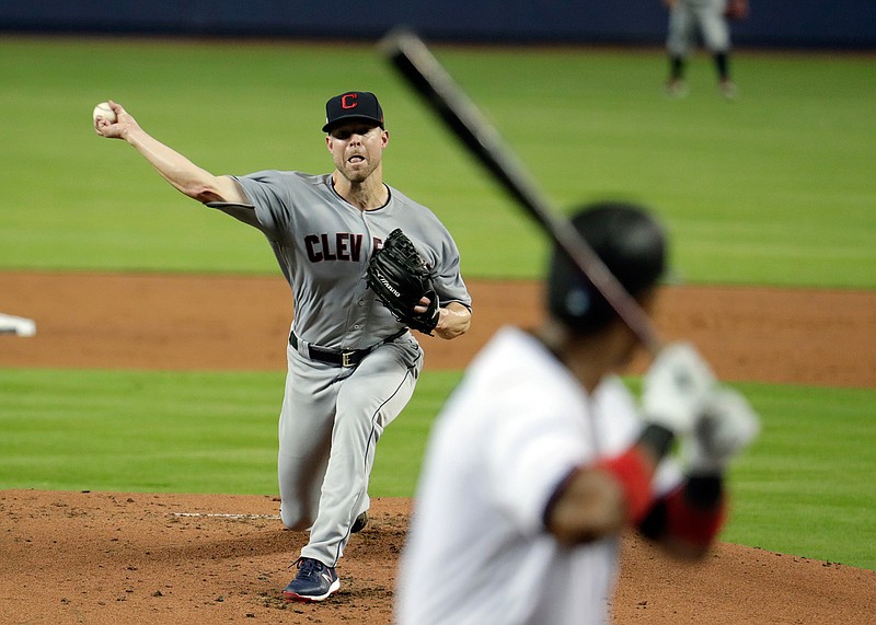 Cleveland awaits results on ace Kluber's arm injury | Texarkana Gazette