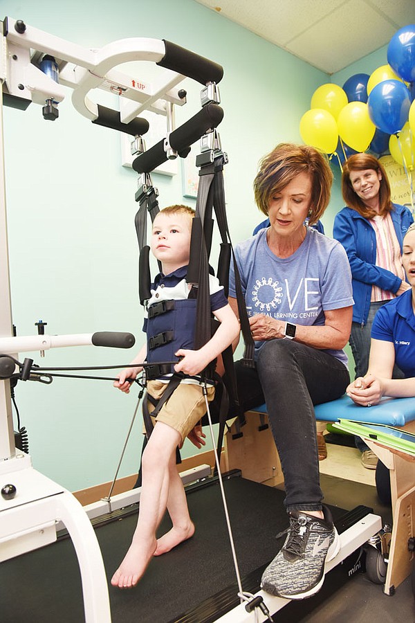 Special Learning Center demonstrates new therapy physical system ...
