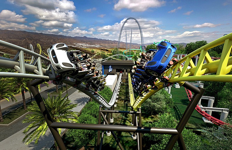 Six Flags Magic Mountain looks to pimp its wild new ride, West Coast ...
