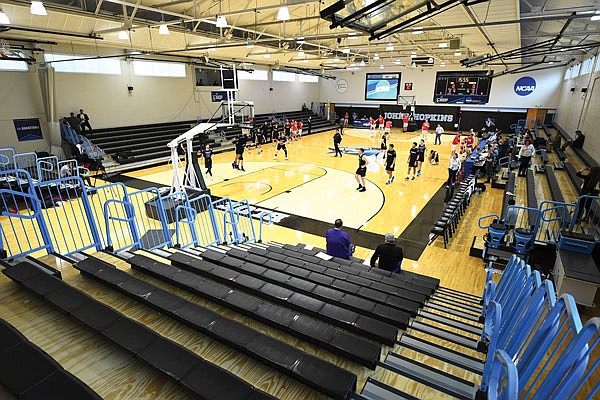 NCAA Tournament game held in empty gym for COVID-19 | Fulton Sun