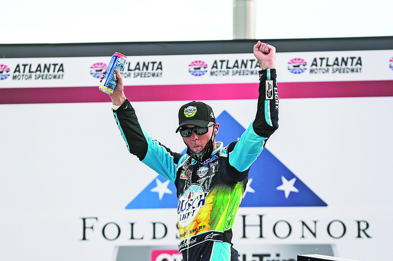 Harvick cherishes Atlanta win, looks to help off the track | Fulton Sun