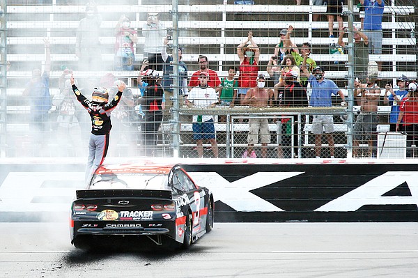 Dillon leads 1-2 RCR finish in Cup race before fans at Texas