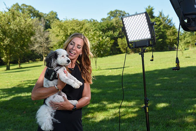Hallmark Channel records Jefferson City's Olive accepting therapy dog ...