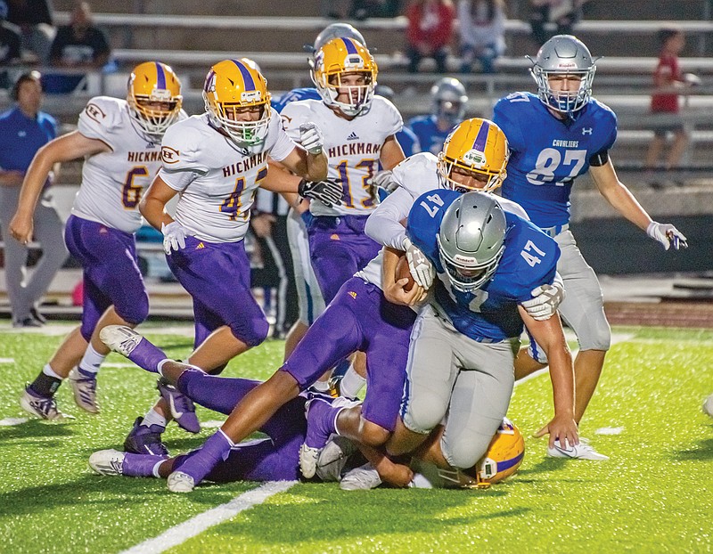 Football Friday: Cavaliers unable to contain Kewpies in second half ...
