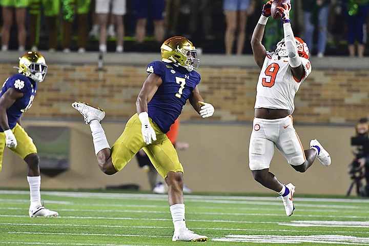 No. 4 Notre Dame sacks No. 1 Clemson 47-40 in overtime | Texarkana Gazette
