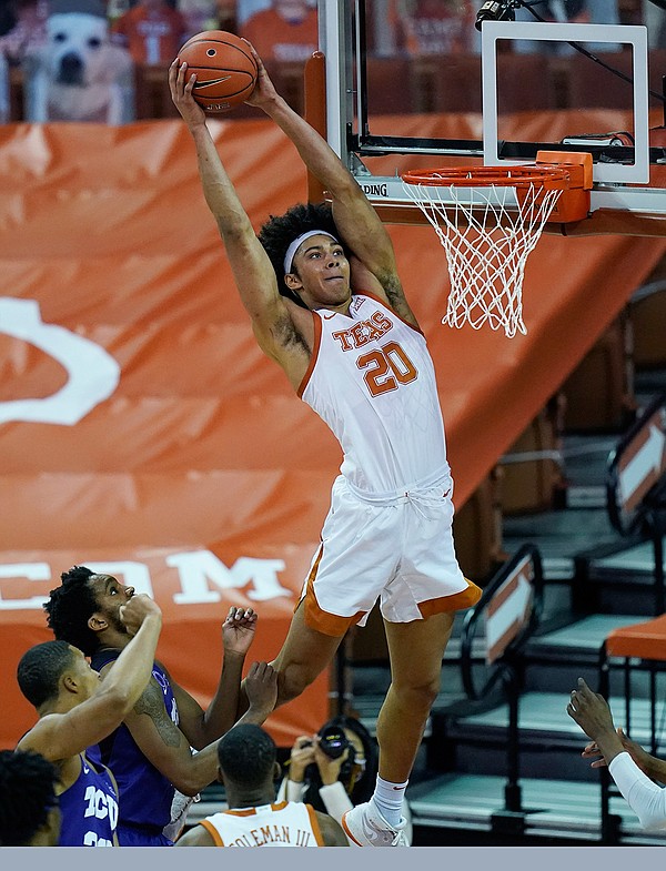 Jones leads No. 13 Texas over TCU | Longhorns take 70-55 win after a ...