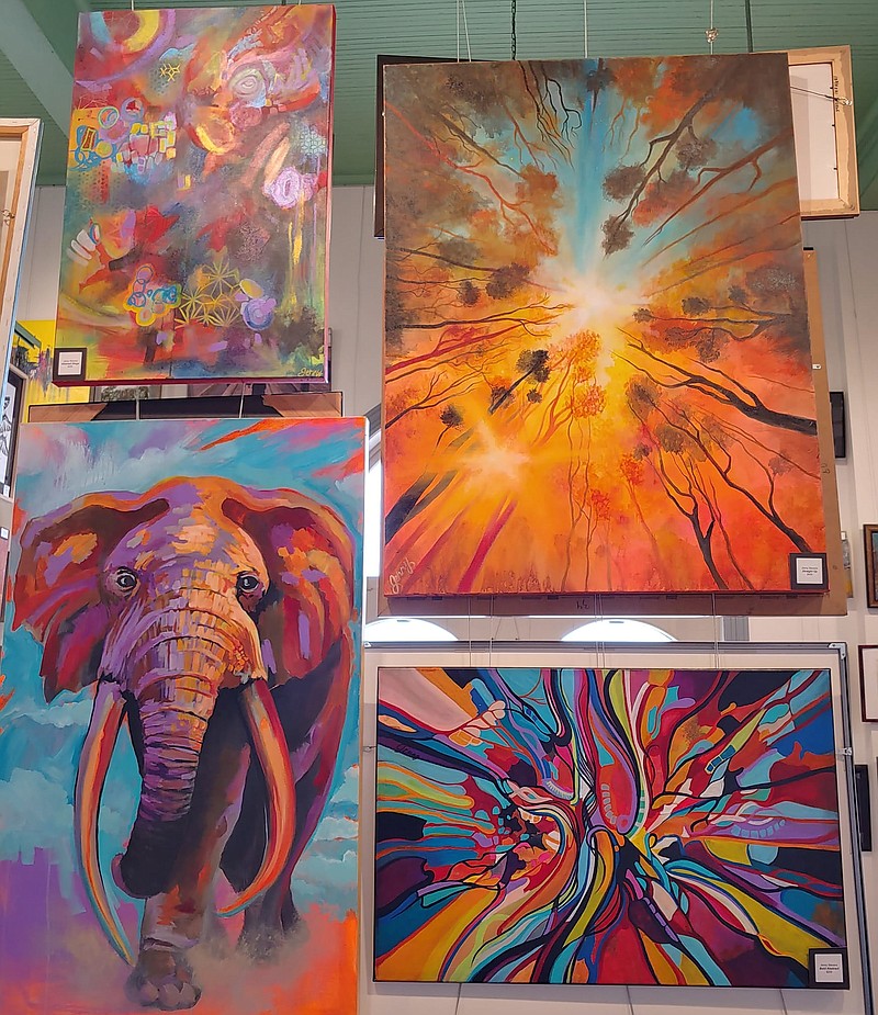 For Jenny Stevens, wild color is where the art is | Texarkana Gazette
