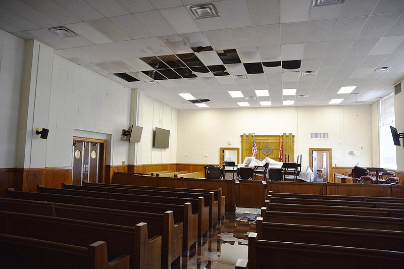 Miller County Mess | Pipes burst, courthouse floods, officials work ...