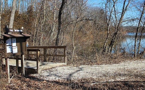 Winter trail work begins at Little Dixie Lake Conservation Area ...