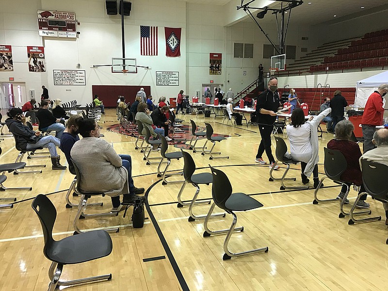 Razorback Gym becomes vaccination site Saturday | Texarkana Gazette