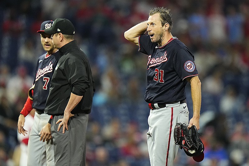 Check, mate: Miffed Max stares down Girardi, Nats top Phils