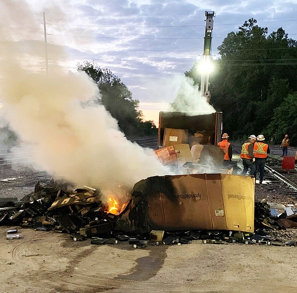 JCFD responds to rail car fire | Jefferson City News Tribune