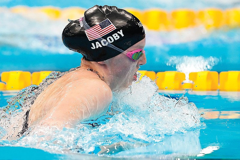 Swimming gold for Alaska's Jacoby, early exit for Osaka | Jefferson ...