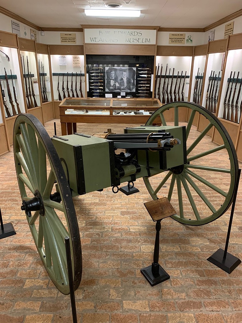 Antique weaponry | Museum showcases 1877 Gatling gun | Texarkana Gazette