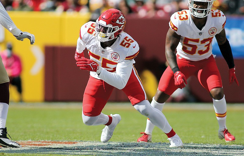 Chiefs' Clark tries to get going for the K.C. defense