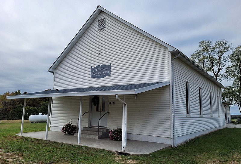 Cole Spring Baptist Church has tended to spiritual needs of community ...