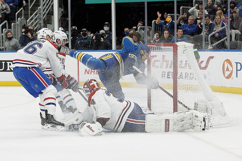 Lindgren, Blues send Canadiens to sixth straight loss, 4-1 | Jefferson ...