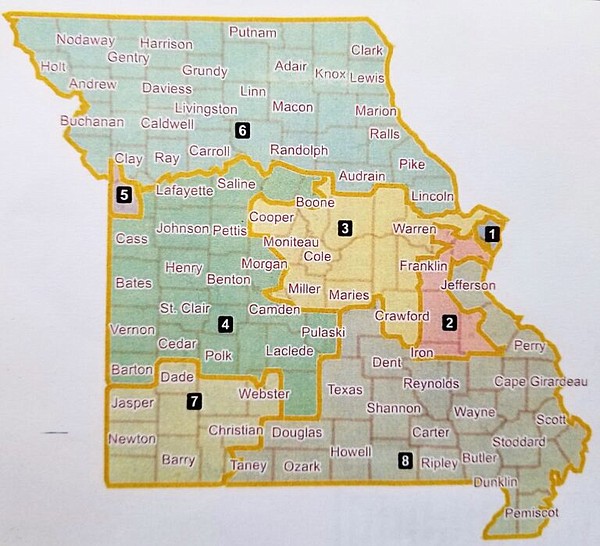 Missouri Senate passes congressional map | Fulton Sun