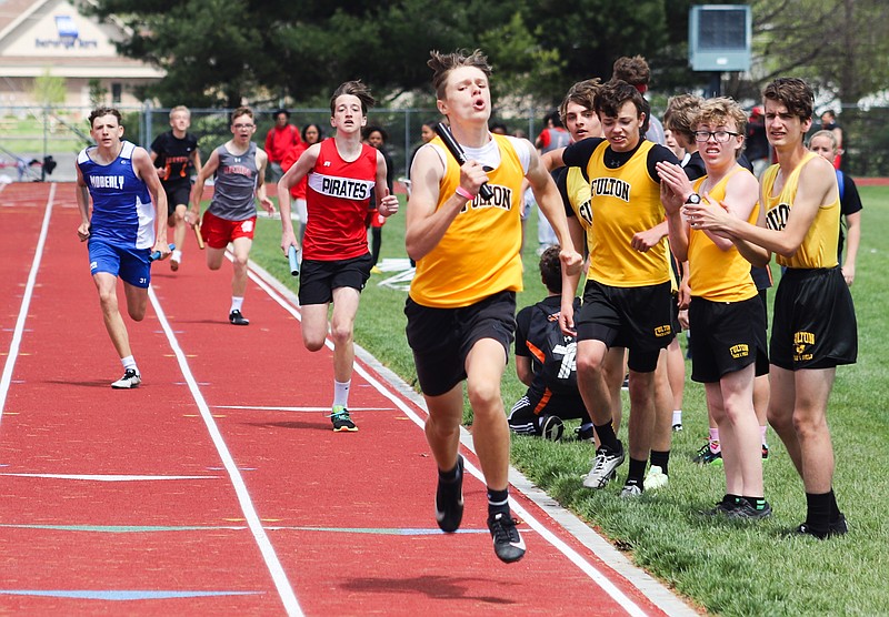 Fulton JH track wins four events at conference meet | Fulton Sun