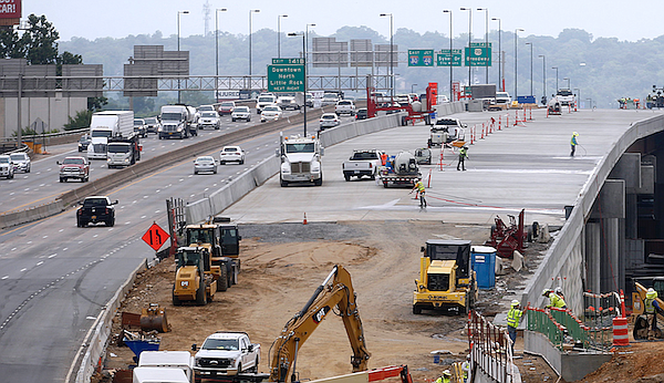 I-30 eastbound traffic will shift Friday to new bridge spanning ...