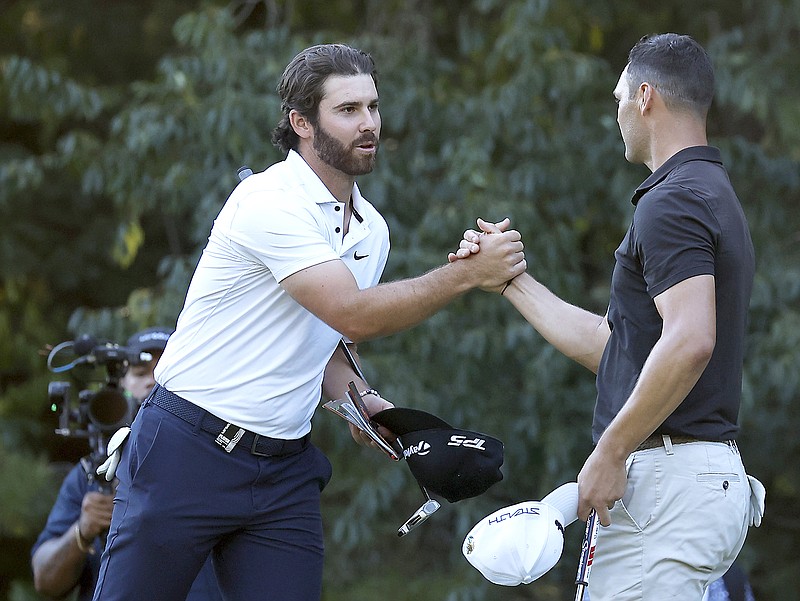 Wolff makes an ace and leads LIV Golf event over newcomers | Jefferson ...