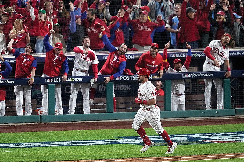 Schwarber homers Phillies top Padres 4-2, lead NLCS 2-1 | Jefferson City News Tribune