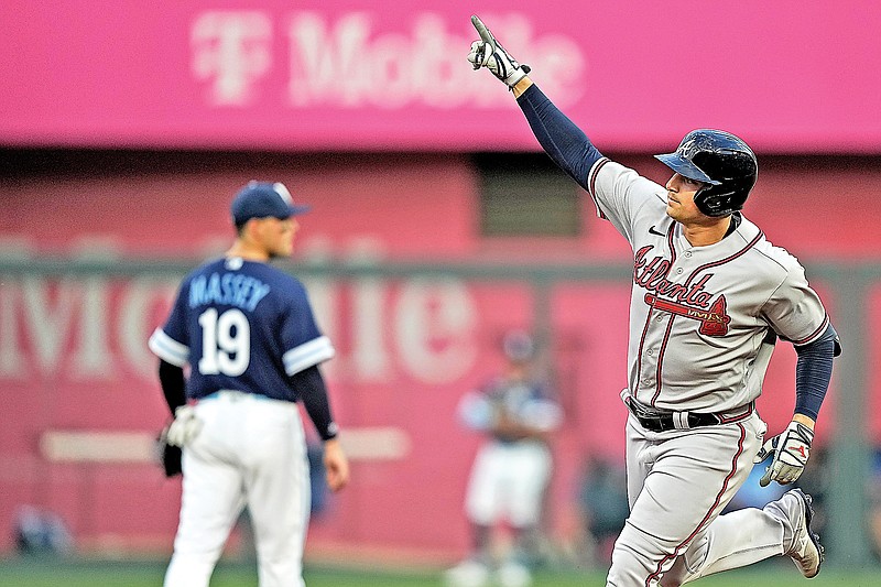 Olson, Riley start five-homer night, Braves rout Royals 10-3 | Fulton Sun